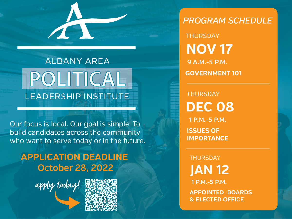 Albany Area Chamber launches Political Leadership Institute - Albany ...