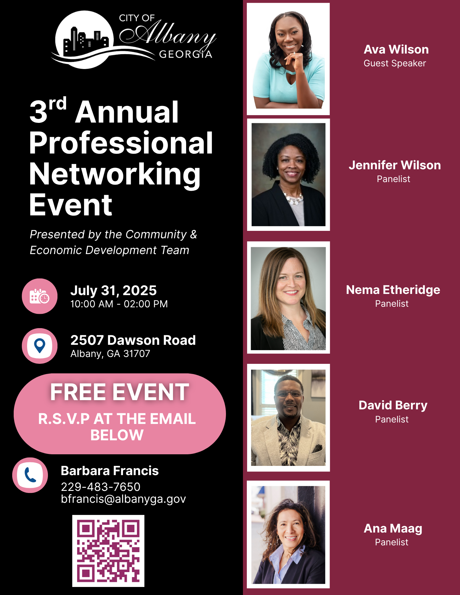 The City of Albany invites you to the 3rd Annual Professional ...