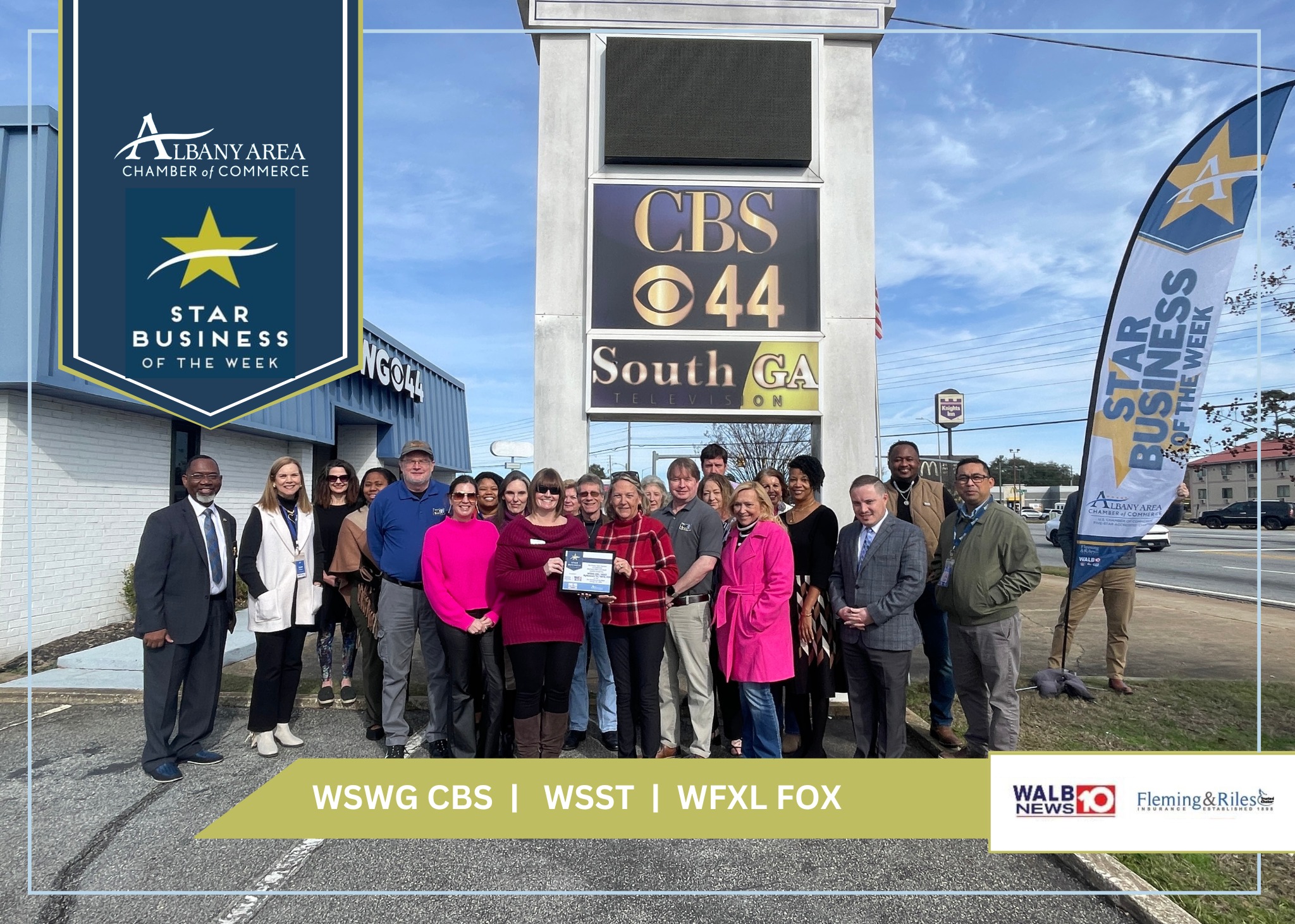 Star Business of the Week: WSWG CBS, WSST-TV & WFXL FOX - Albany Area ...